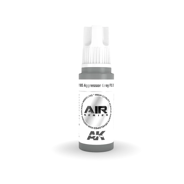 AK Interactive 11885, 17 ml. 3GEN Aggressor Grey FS 36251 Aircraft ...